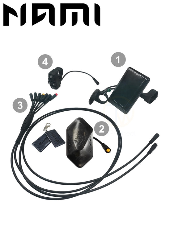 NFC Upgraded Kit [For NAMI Burn E Scooter / Klima Scooter] – Top-wheel