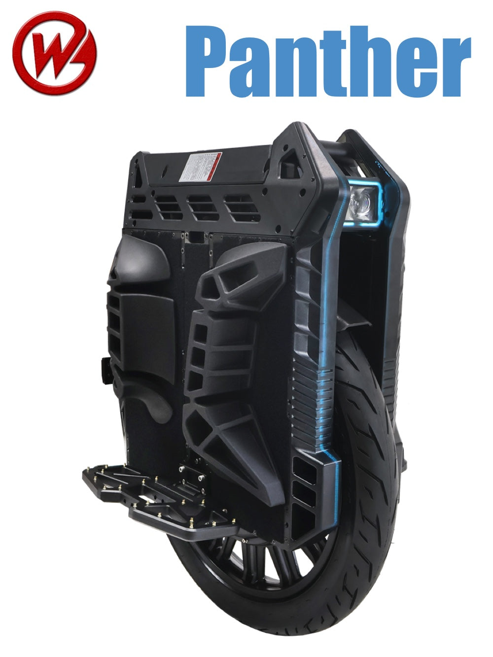 Begode Panther 50S 5000W 4400Wh 168V 22inch Electric Unicycle – Top-wheel