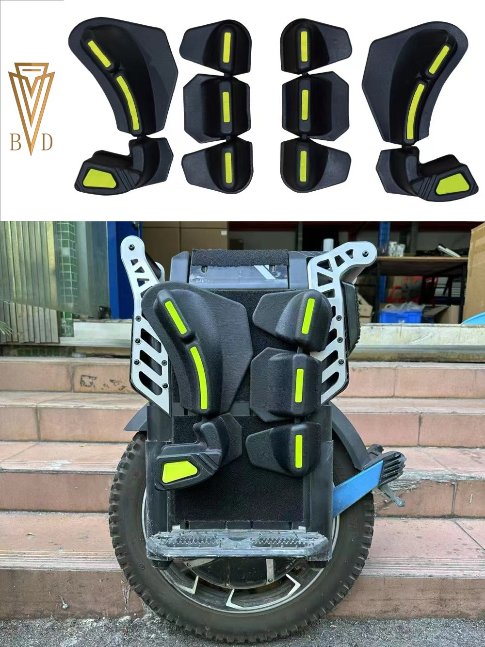 Beidou Multi-combinable Side pads For Large Size Electric Unicycle suc ...