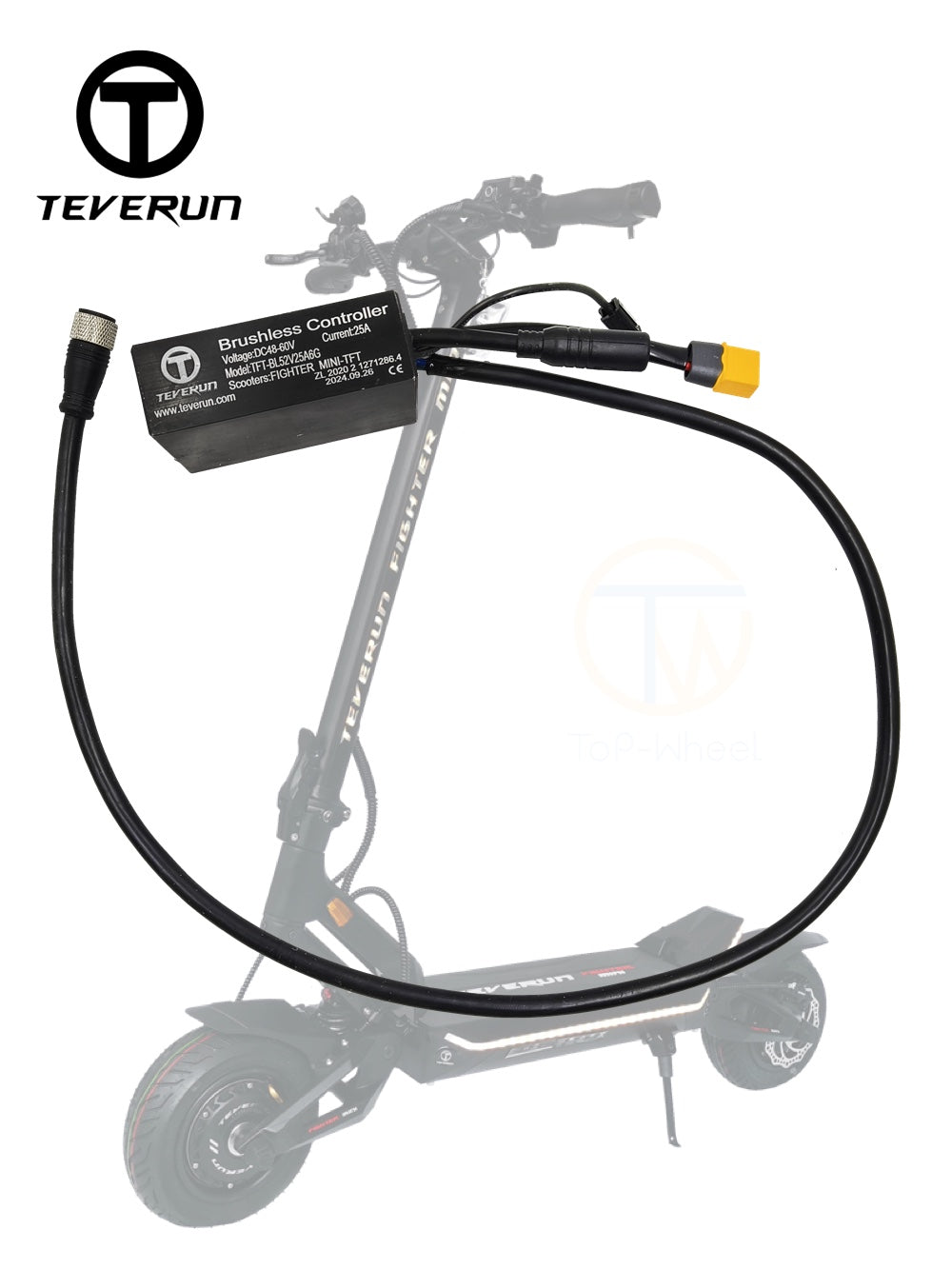 TEVERUN Fighter Mini 52V25A Controller ( New Version with waterproof q ...