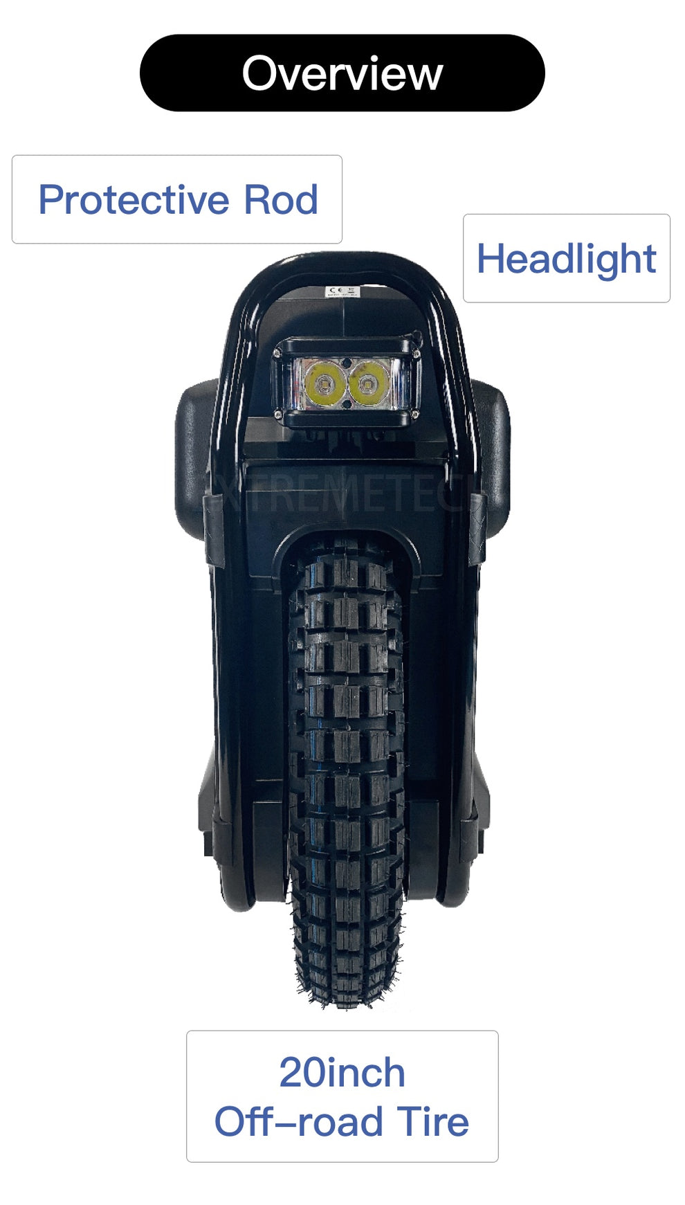 Leaperkim Sherman Max - 20inch 2800W 100.8V 3600Wh – Top-wheel